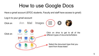 Tech talk intro to Google Drive | PPTX