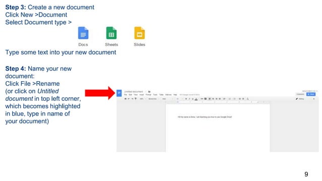 Tech talk intro to Google Drive | PPTX | Desktop Publishing | Computer Software and Applications