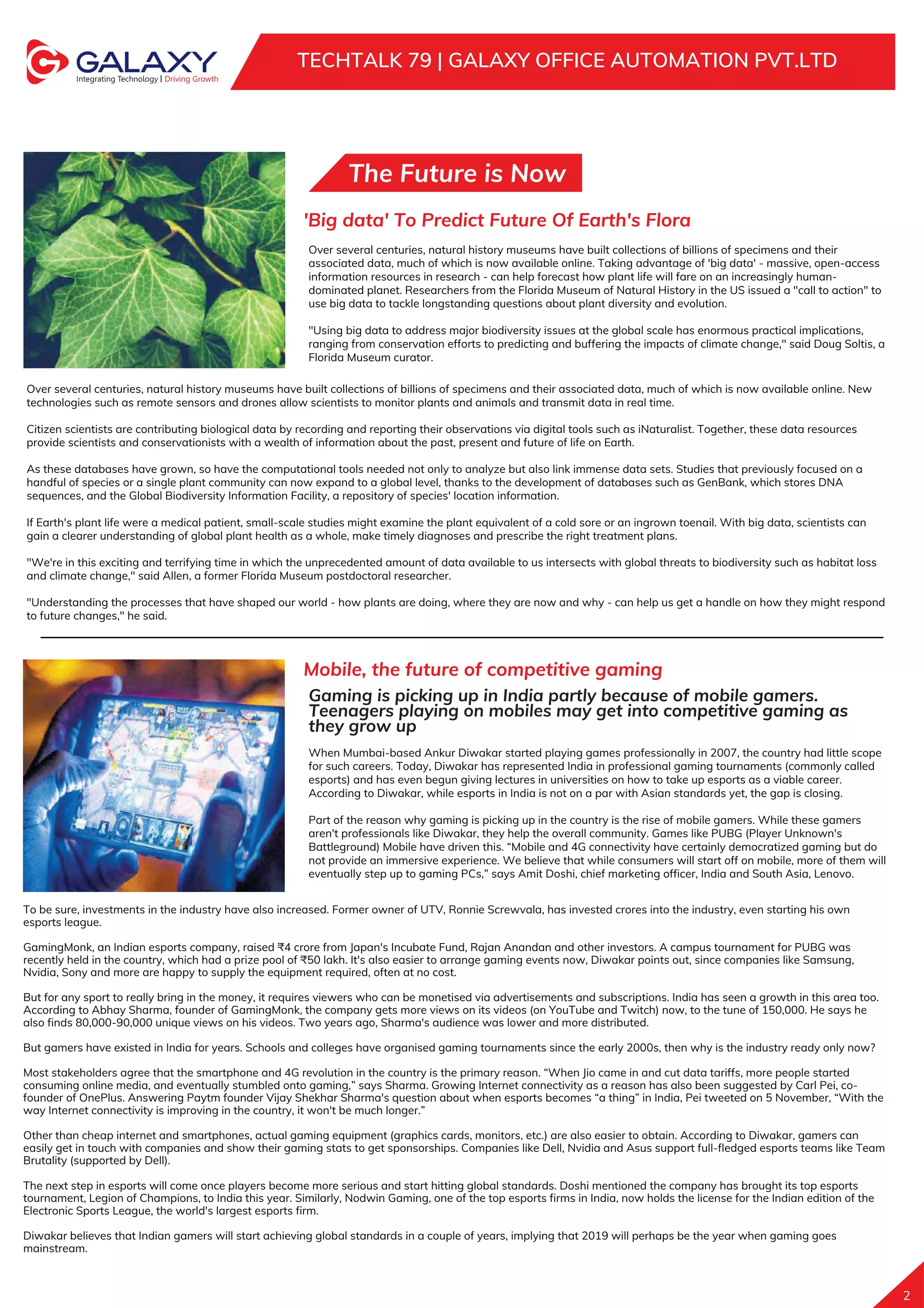 TechTalk January 2019 | PDF