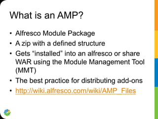 Tech talk live alfresco add ons | PDF | Web Development | Internet