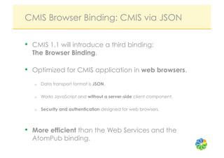 Tech talk live alfresco cmis | PPT