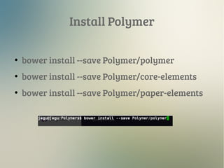 Tech talk polymer | PPT