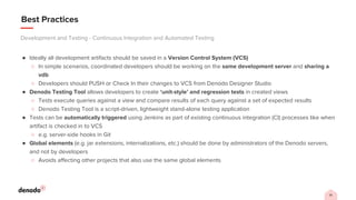 Agile Development Lifecycle and Best Practices with Denodo | PPT