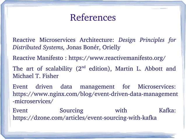 Reactive Microservices | PPT