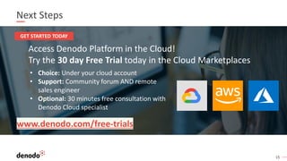 Self Service Analytics enabled by Data Virtualization from Denodo | PDF | Cloud Computing | Internet