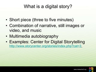 Digital Storytelling | PPT