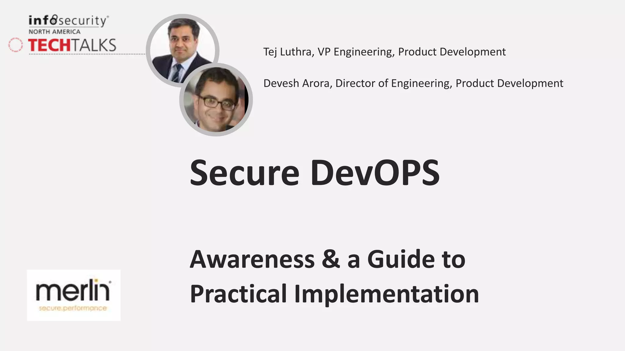 Secure DevOPS Implementation Guidance | PPT Secure DevOPS Implementation Guidance | PPT