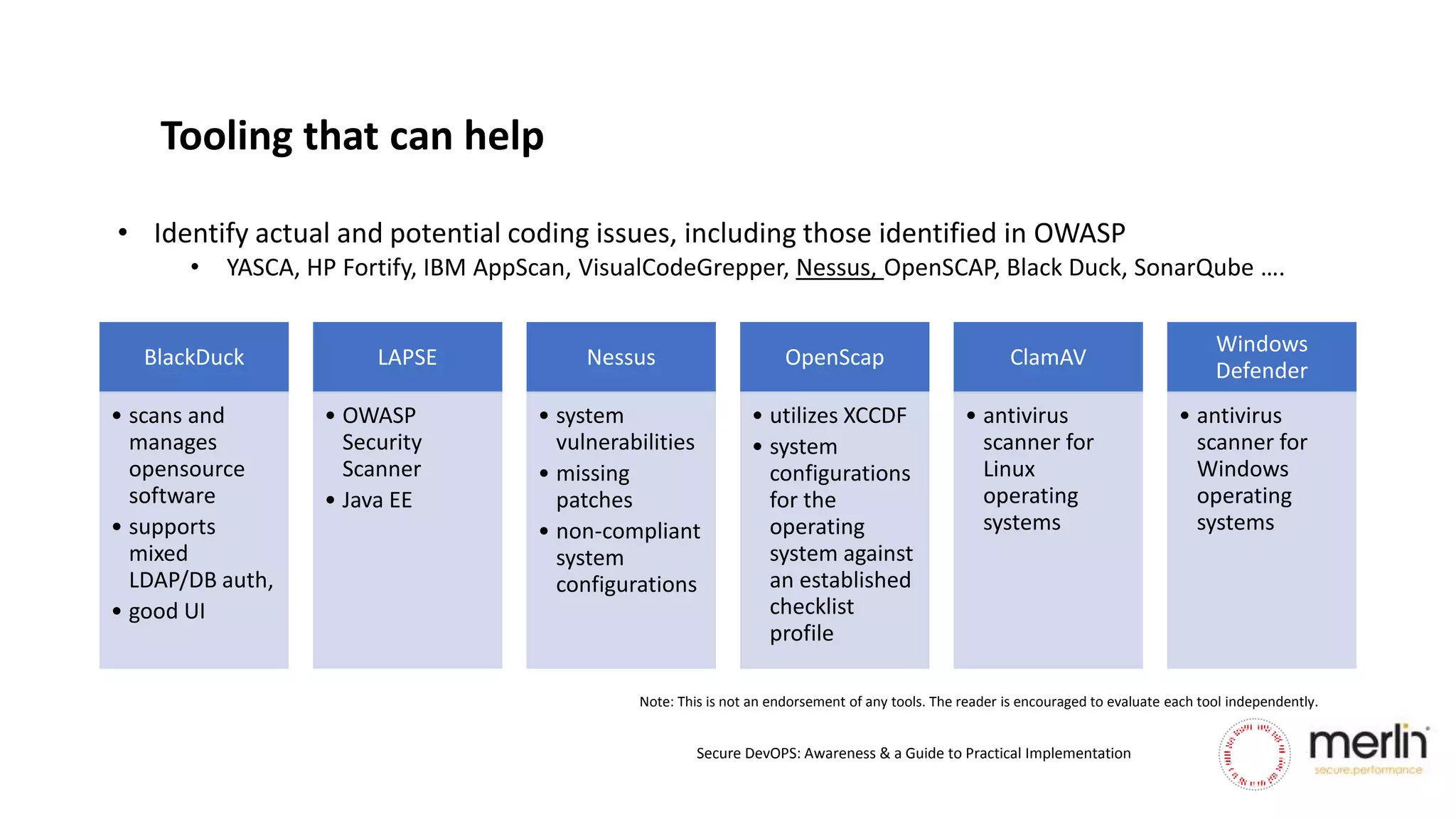 Secure DevOPS Implementation Guidance | PPT Secure DevOPS Implementation Guidance | PPT