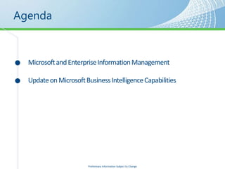 Tech Talk SQL Server 2012 Business Intelligence | PPT