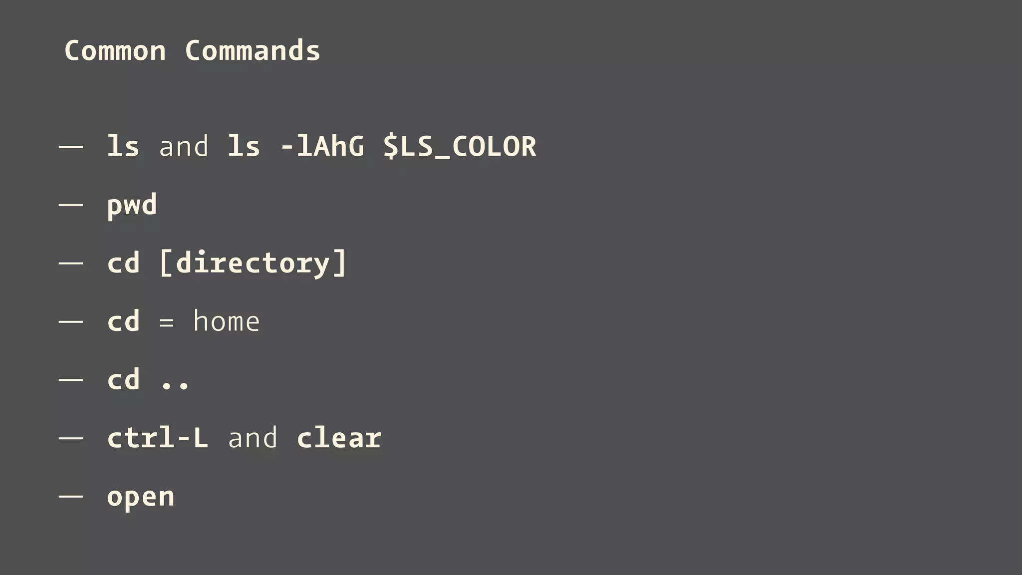Getting started with the Terminal | PDF