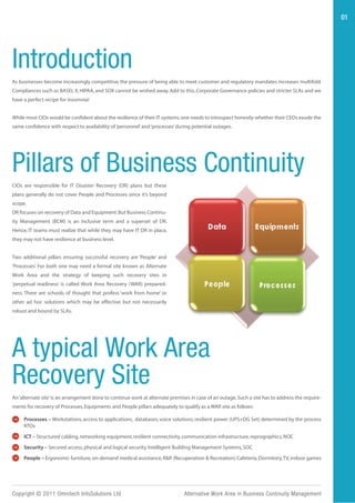 Alternative Work Area in BCM | PDF