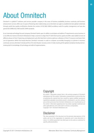 Alternative Work Area in BCM | PDF