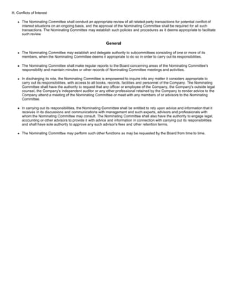 TechTarget Corporate Governance Nominating And Corporate Governance ...