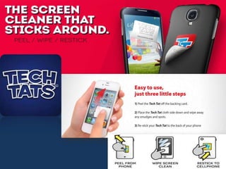 Tech Tats NEW screen cleaners | PPSX