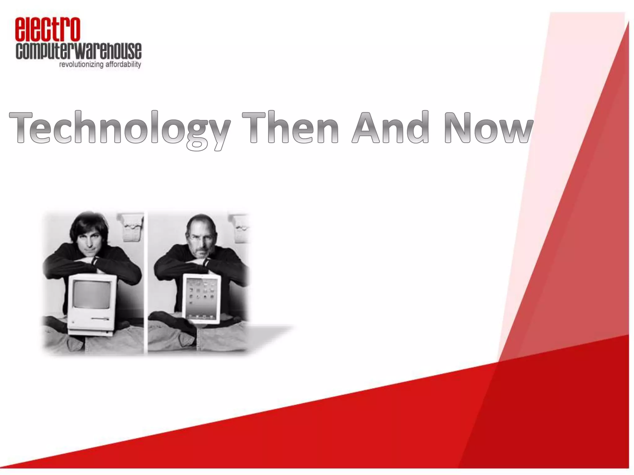 Technology Then And Now | PPTX
