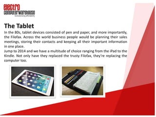 Technology Then And Now | PPTX