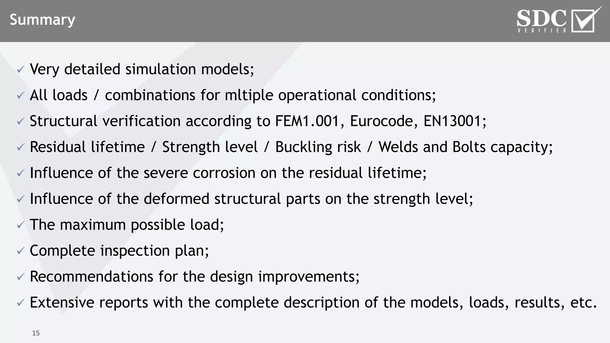 Role of FEA simulations in the terminal structures safe working ...