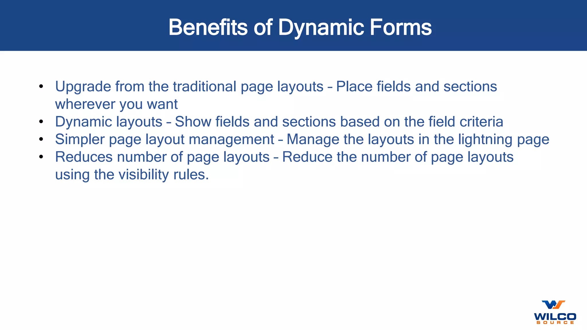 Dynamic Forms and Actions | PPT