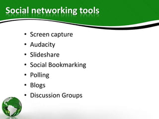 Technology tools for language learning | PPTX