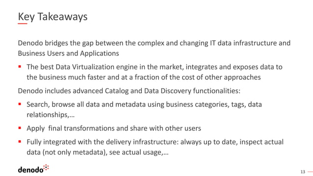 Data Catalog in Denodo Platform 7.0: Creating a Data Marketplace with Data Virtualization | PDF