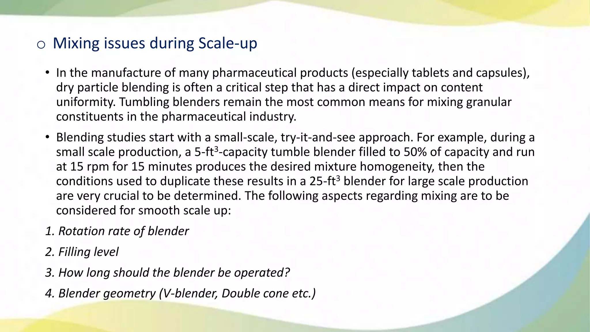 Technology Transfer and Scale-up in Pharmaceutical Industry | PPTX