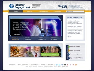 Technology Transfer Best Practices - Georgia Tech | PPT