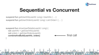 Tackling Asynchrony with Kotlin Coroutines | PDF | Web Development | Internet