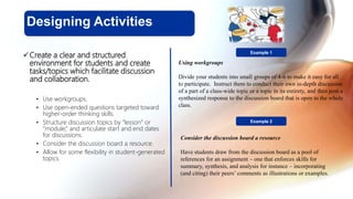 Engaging Discussion Boards | PPTX