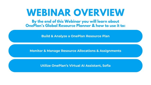 Tech Tuesday-Harness the Power of Effective Resource Planning with OnePlan’s Resource Module | PPT