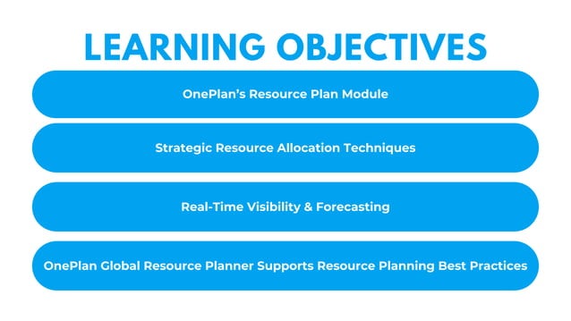 Tech Tuesday-Harness the Power of Effective Resource Planning with OnePlan’s Resource Module | PPT