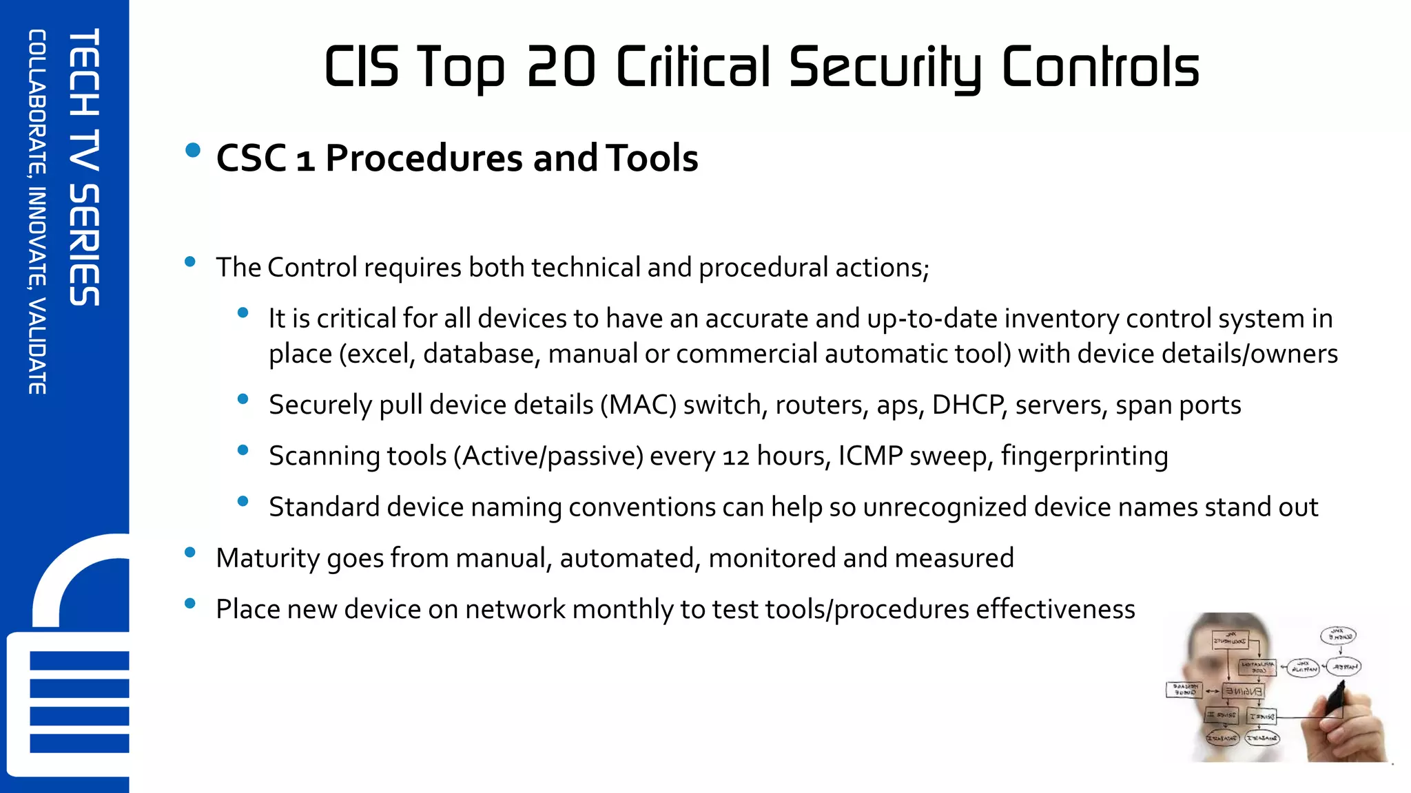 SynerComm's Tech TV series CIS Top 20 Critical Security Controls #1 | PDF