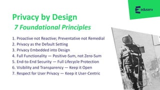 Privacy by Design - taking in account the state of the art | PPTX