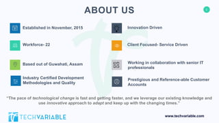 TechVariable corporate profile | PPT