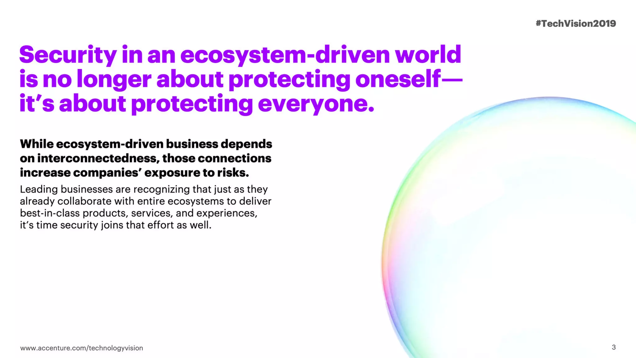 Tech Vision 2019: Secure US to Secure ME – Cybersecurity in a Digital Ecosystem | PPT