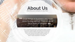 Technology Vision Presentation Template | PPT