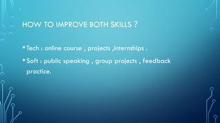 tech vs soft skill .pptxhgdvnhygnuufcbnbg | PPTX