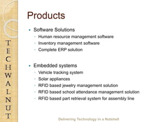 Techwalnut profile | PPT