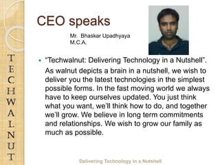 Techwalnut profile | PPT