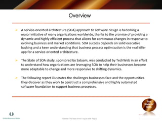 Techweb State Of Soa Research | PPT