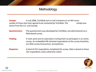 TechWeb State of SOA Research | PPT