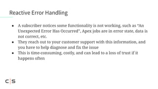 ISV Error Handling With Spring '21 Update | PDF | Web Development | Internet