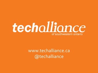 London Bridge Network - techalliance | PPTX