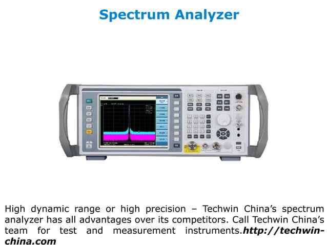 Spectrum Analyzer | PPT