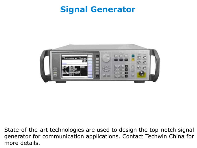 Spectrum Analyzer | PPT