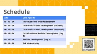 GDG Tech Winter Break Season: InfoSession | PPT