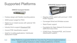TechWiseTV Workshop: Cisco Digital Ceiling | PPT