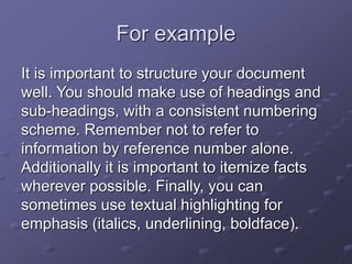 Technical Writing presentation updated.ppt | Computing | Technology & Computing