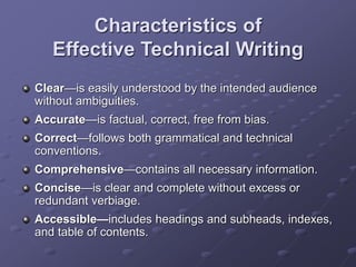 Technical Writing presentation introductory.ppt
