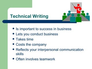 Tech writdefgoalsprocess | PPT