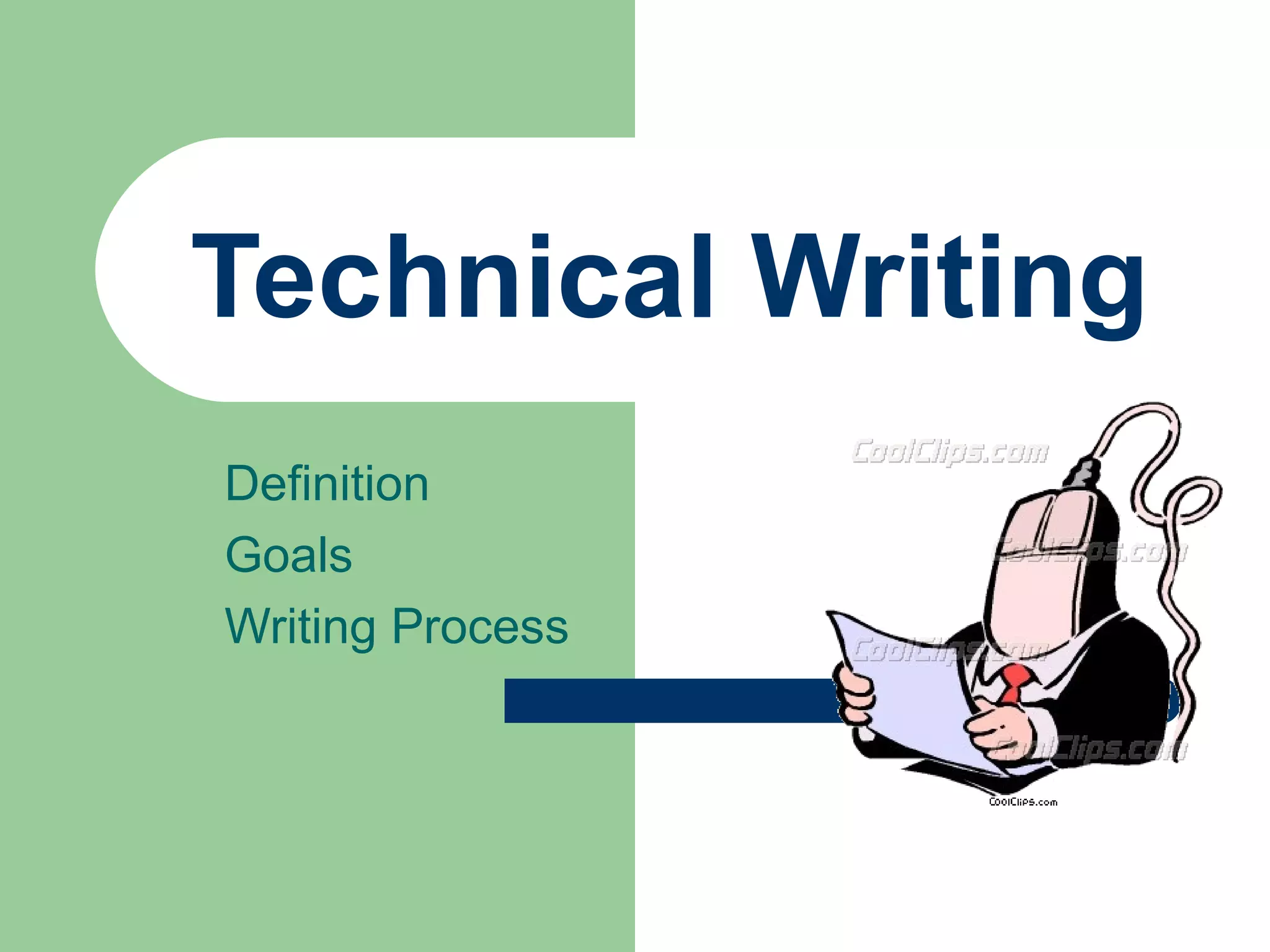 technical writing styles | PPT